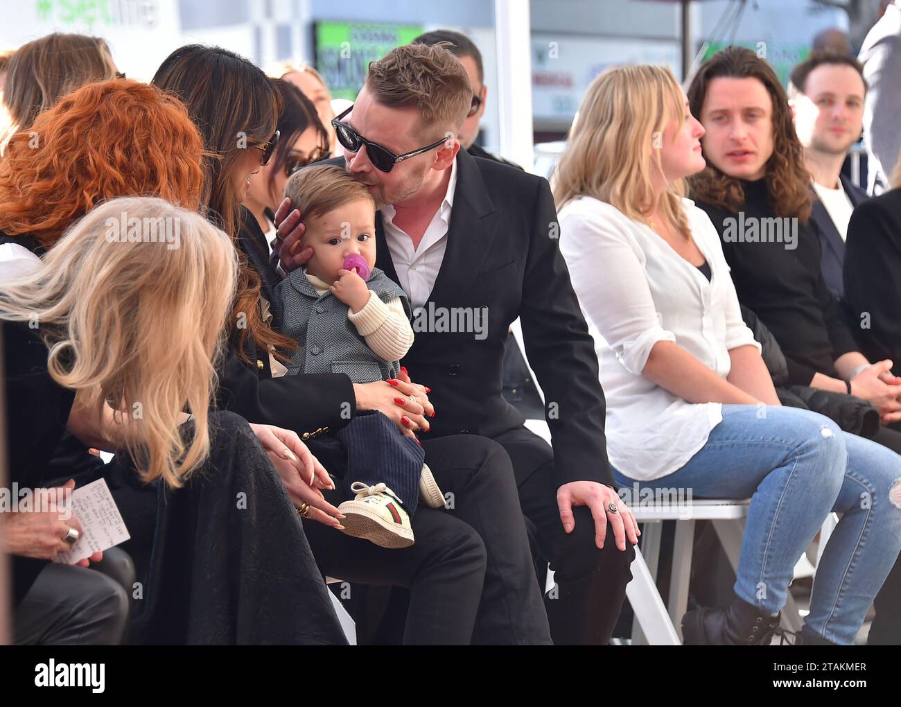 Catherine O'Hara, from left, Natasha Lyonne, Brenda Song, Macaulay ...