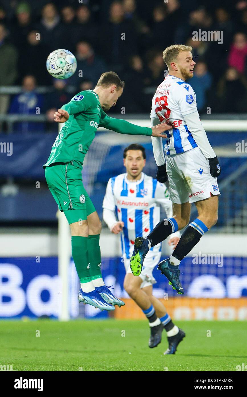 HEERENVEEN, 01-12-2023, Abe Lenstra Stadion, season 2023/2024, Dutch ...