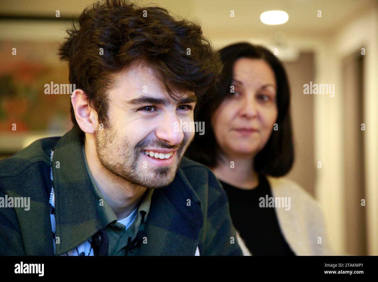 Tamara Tamimi and her son, Kinnan Abdalhamid, 20, speak about the Nov ...