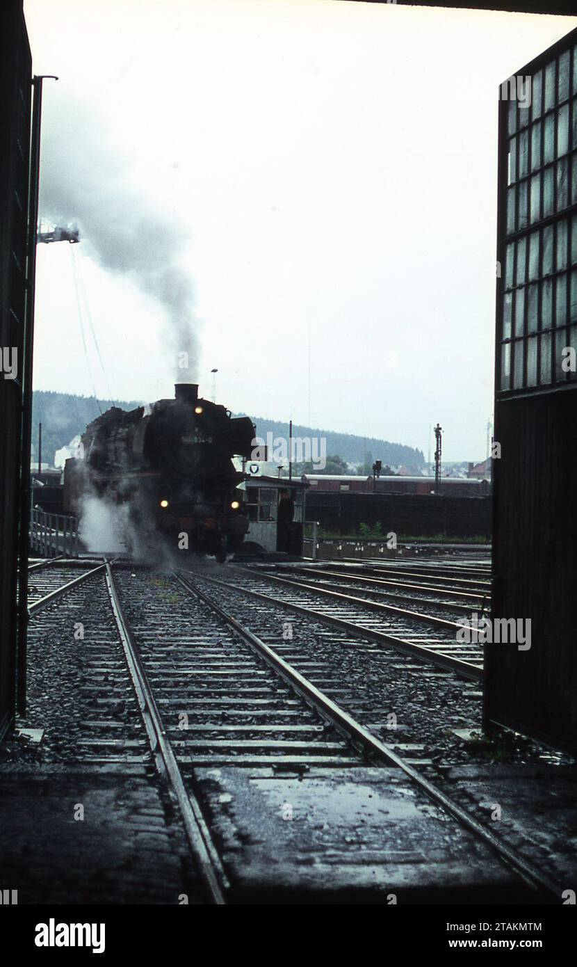Two weeks spent in West Germany photographing steam engines August 1970 ...