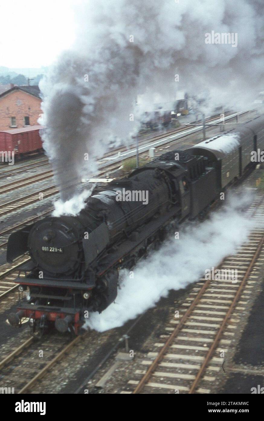 Two weeks spent in West Germany photographing steam engines August 1970 ...