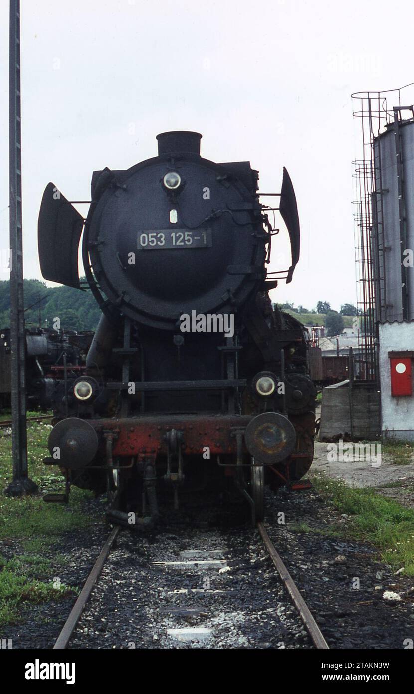 Two weeks spent in West Germany photographing steam engines August 1970 ...