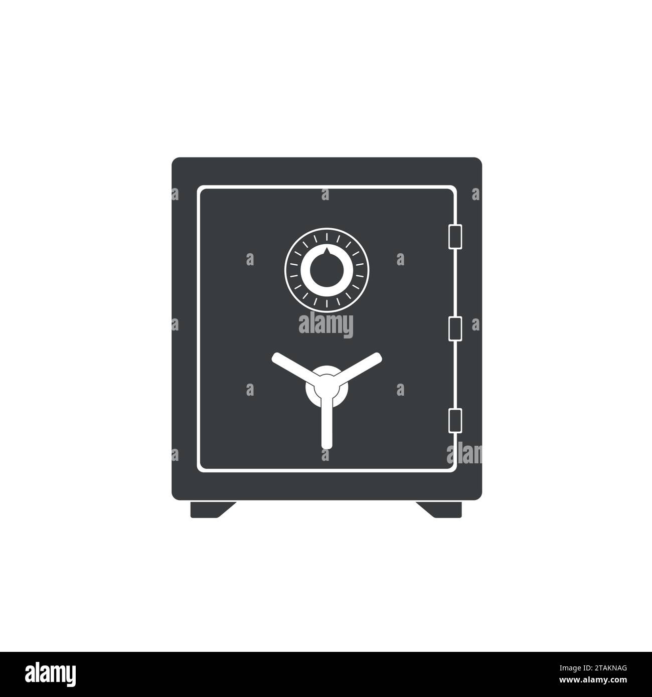 Silhouette money box in Cut Out Stock Images & Pictures - Alamy