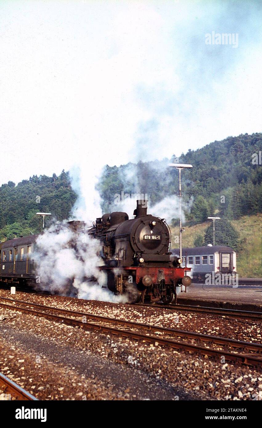 Two weeks spent in West Germany photographing steam engines August 1970 ...