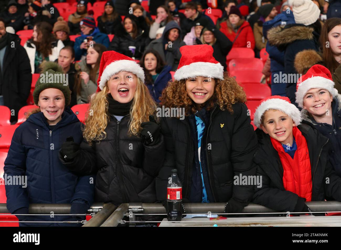 Wembley Stadium, London, UK. 1st Dec, 2023. Womens Nations League ...
