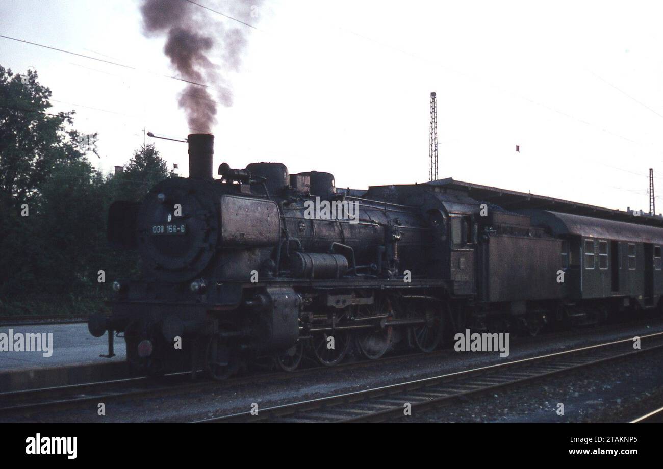 Two weeks spent in West Germany photographing steam engines August 1970 ...