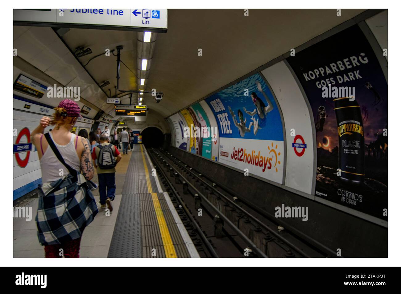 Green Park Underground Station Stock Photo - Alamy