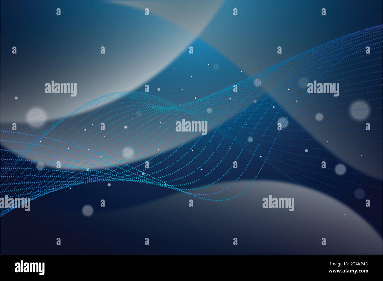 Abstract techno background with lines in waves Stock Vector Image & Art - Alamy