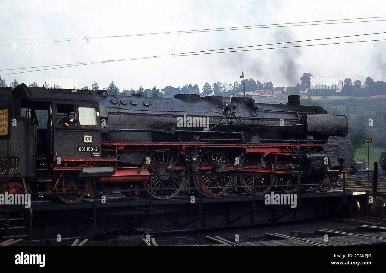 Two weeks spent in West Germany photographing steam engines August 1970 ...