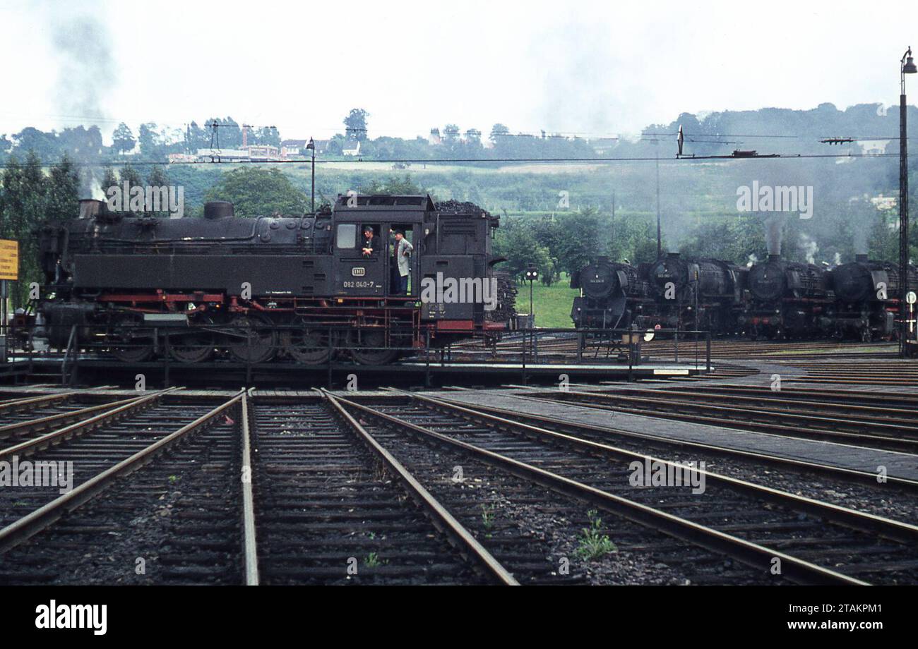 Two weeks spent in West Germany photographing steam engines August 1970 ...