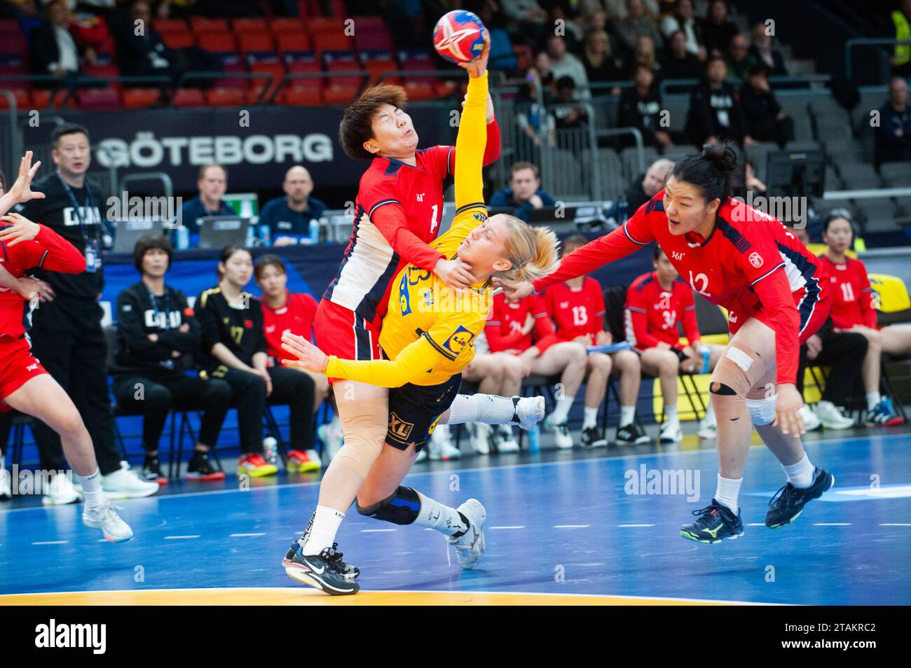 Swedish national womens handball team hi-res stock photography and ...