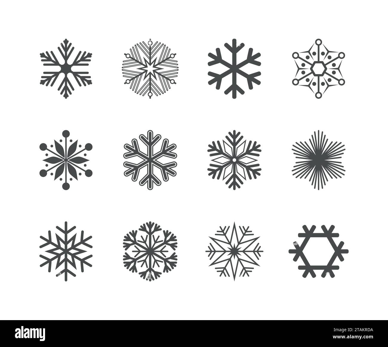 Flake icon Stock Vector Images - Alamy