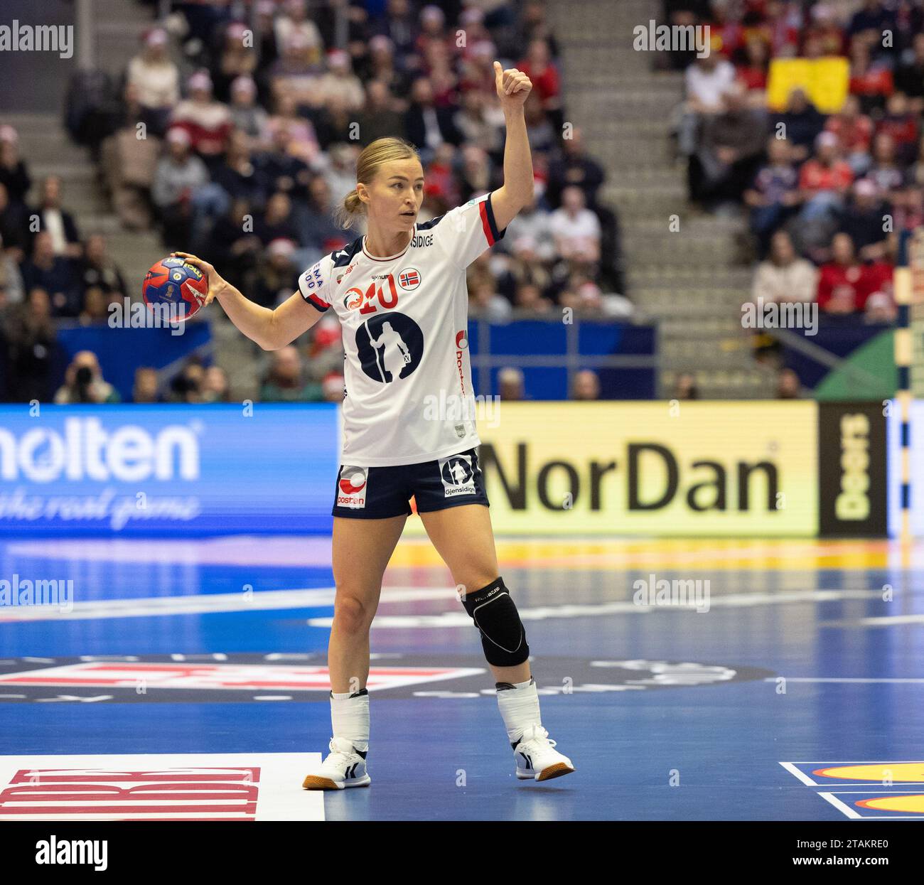 Stavanger, Norway. 01st Dec, 2023. Stavanger, Norway, December 1st 2023: Stine Bredal Oftedal ...