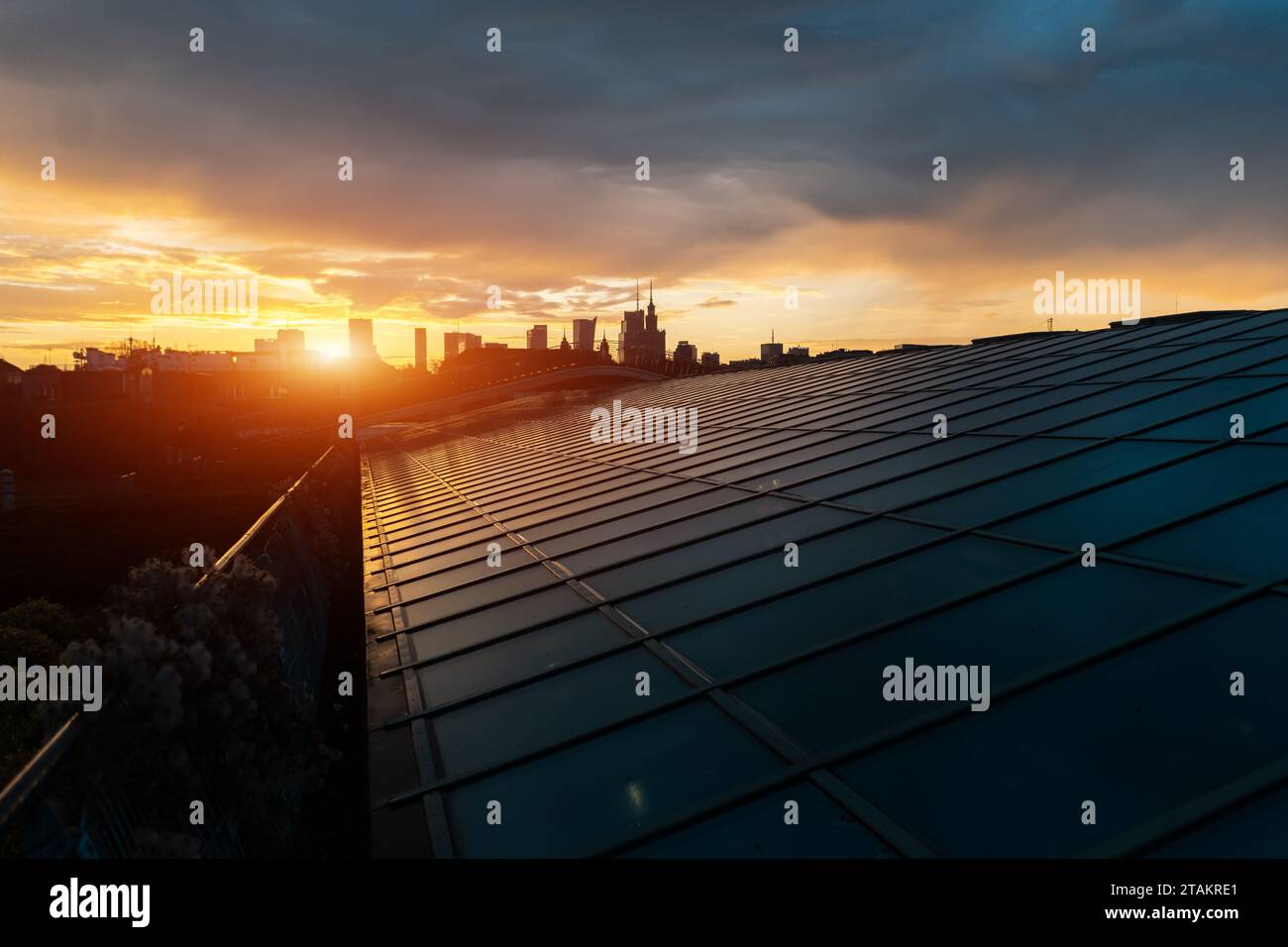 Warsaw university library rooftop hi-res stock photography and images ...