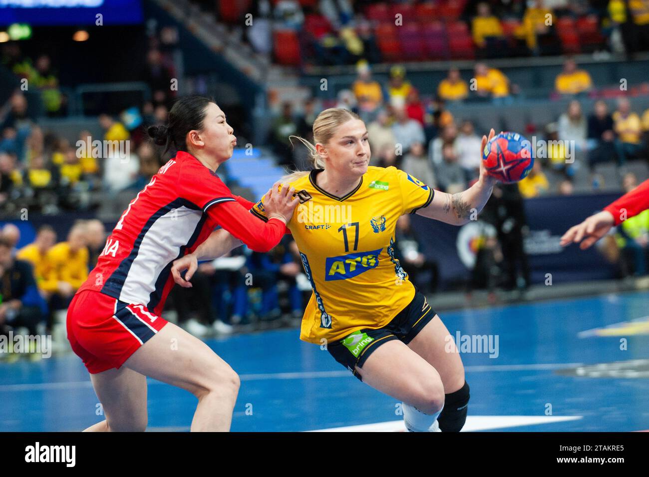 Gothenburg, Sweden. 1st Dec 2023. Nina Dano of Sweden during the 2023 ...