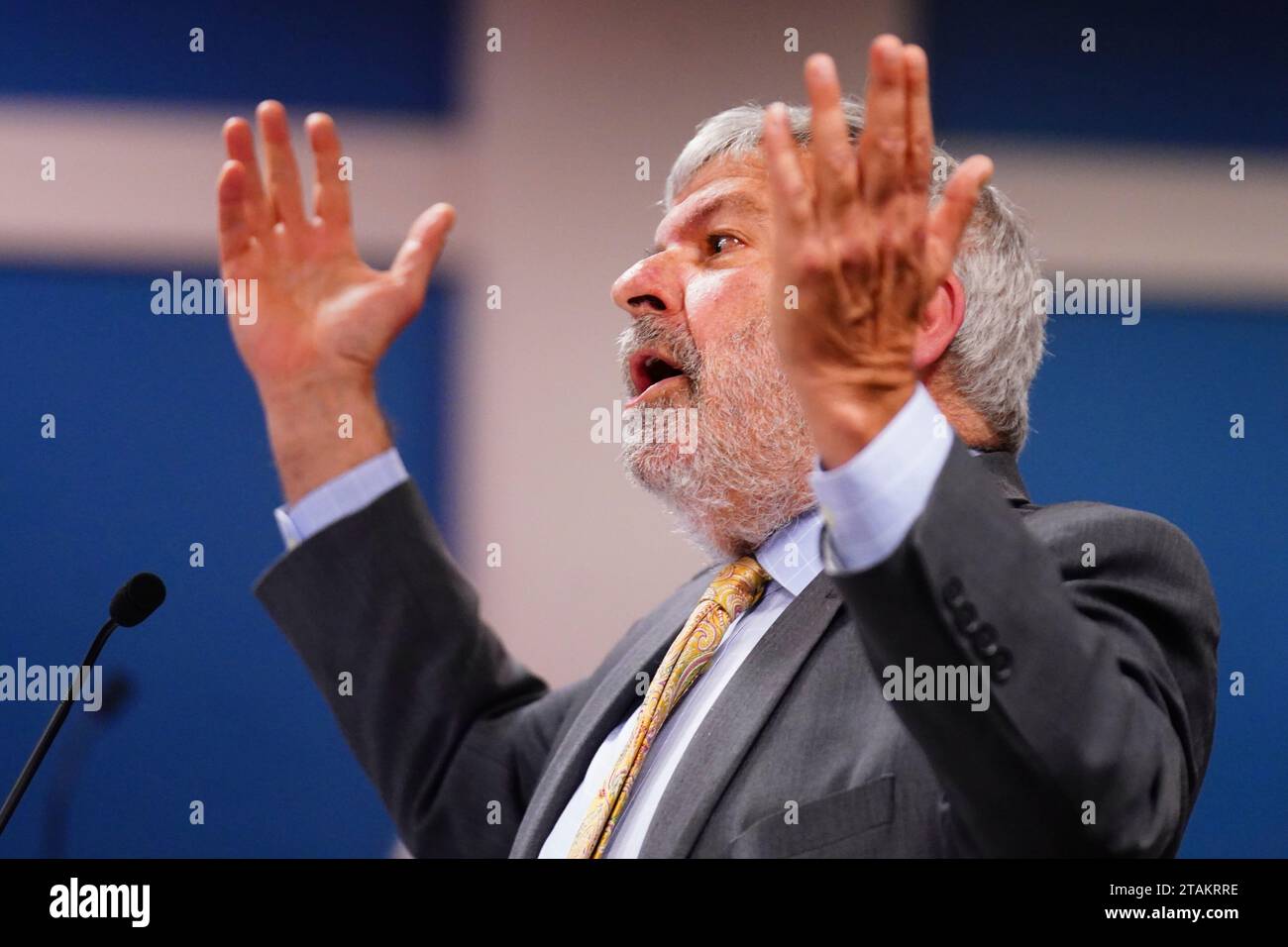 Donald F. Samuel, one of the attorneys for Ray Smith III, speaks in ...