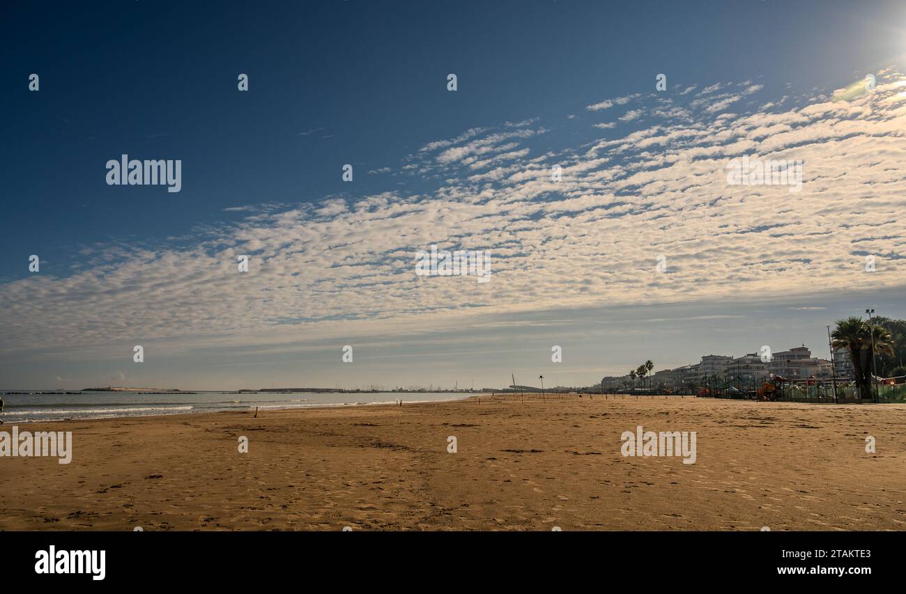 Pescara is located on the Adriatic coast, about 4 m above sea level ...