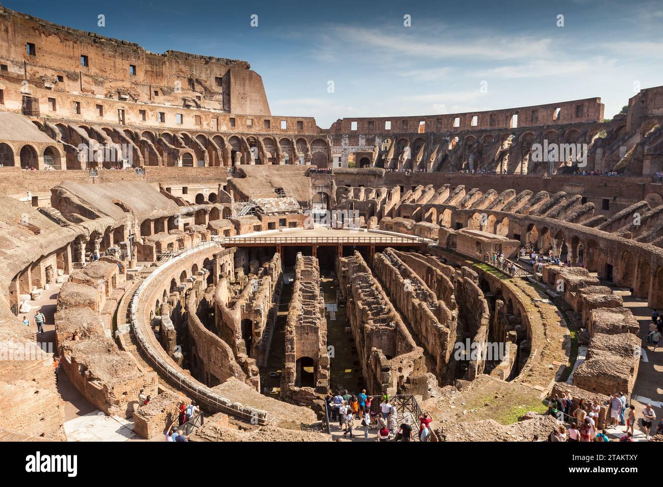 Colosseum rome indoor hi-res stock photography and images - Alamy