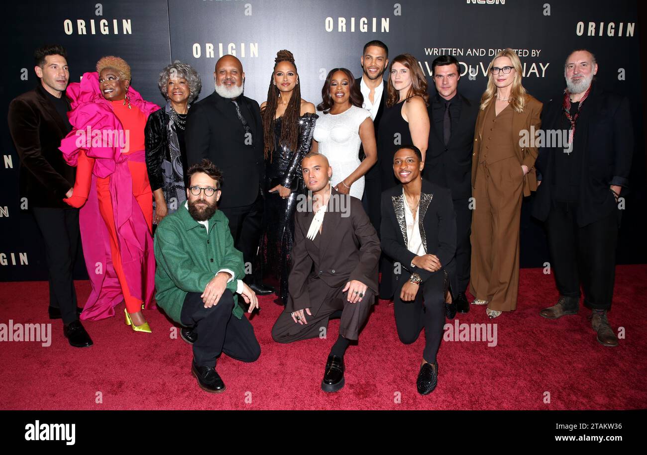 New York City, USA. 30th Nov, 2023. Jon Bernthal, Aunjanue Ellis-Taylor ...
