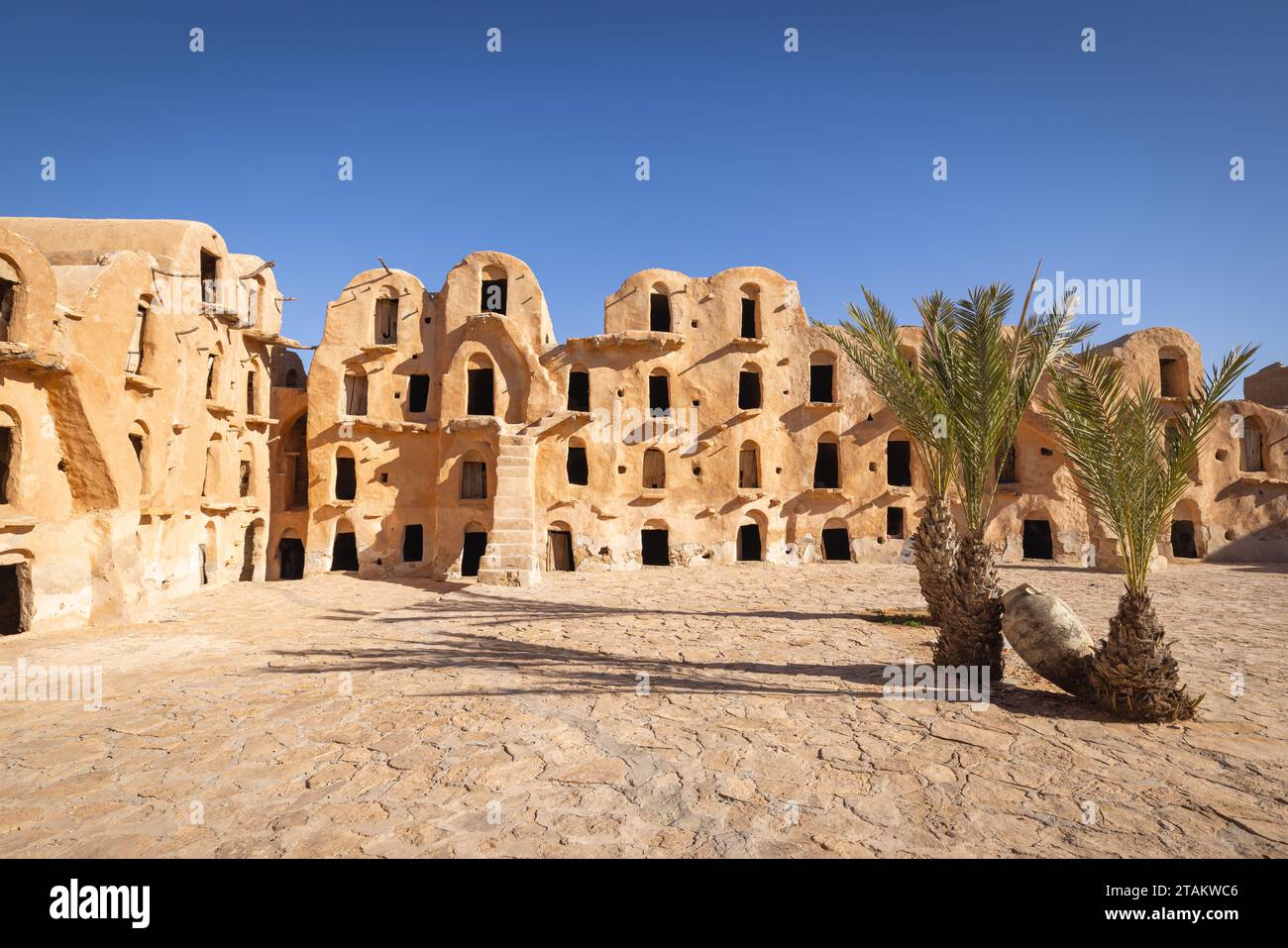 Ksar Ouled Soltane, Tataouine, Tunisia. Ancient fortified Berber ...
