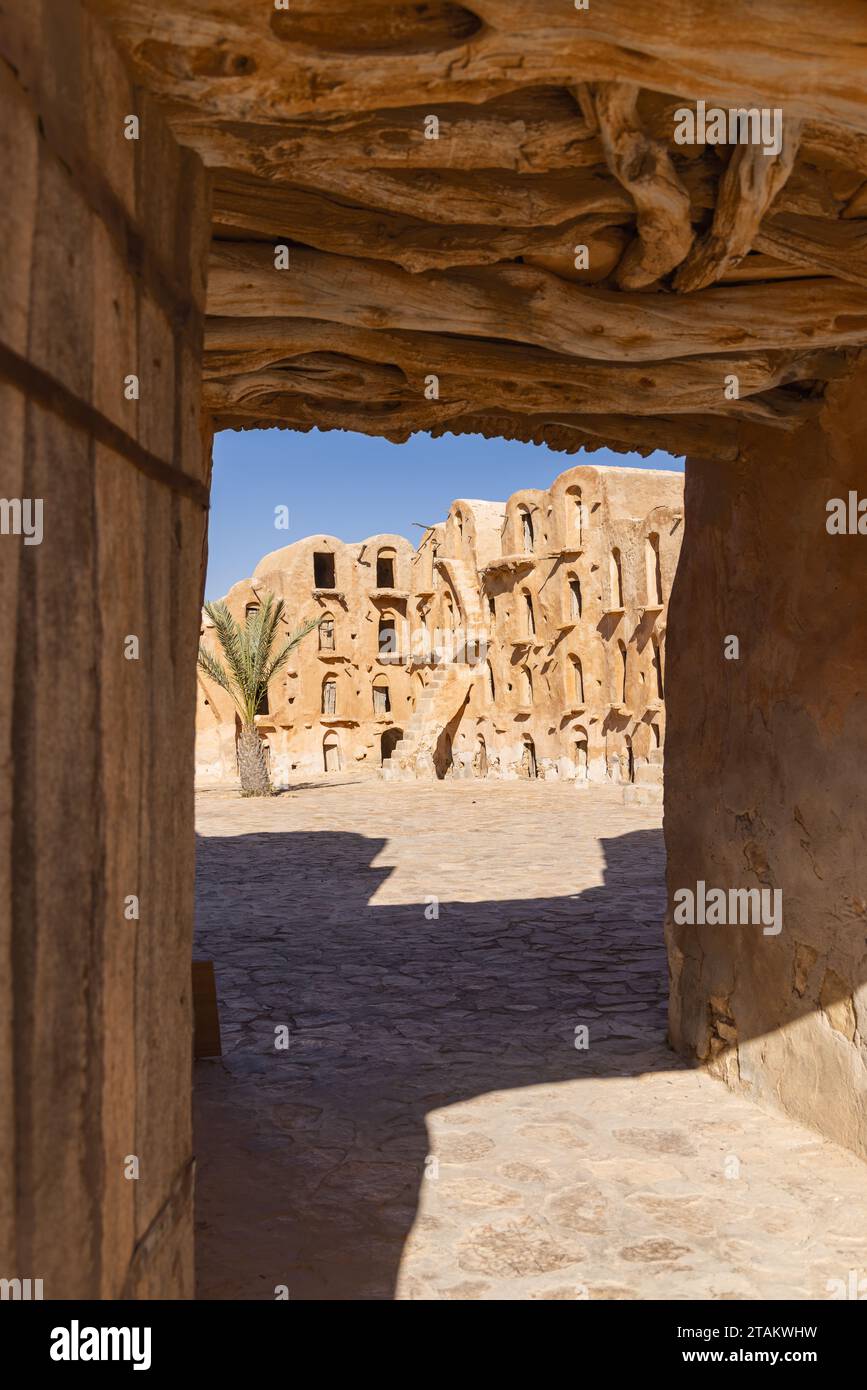 Ksar Ouled Soltane, Tataouine, Tunisia. Ancient fortified Berber ...