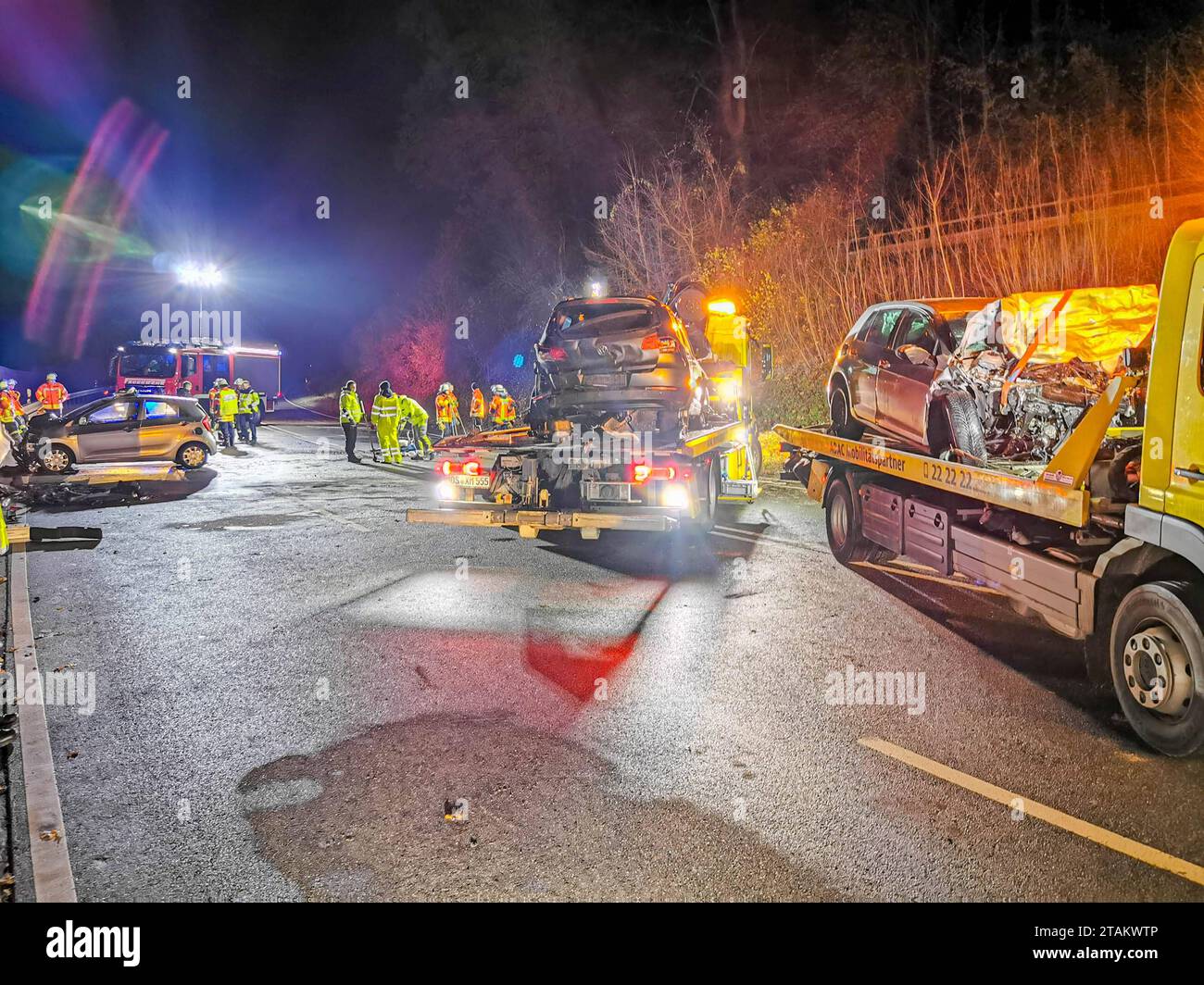 Drei Tote nach schwerem Unfall bei Helmstadt-Bargen im Rhein-Neckar-Kreis: Schwerer ...