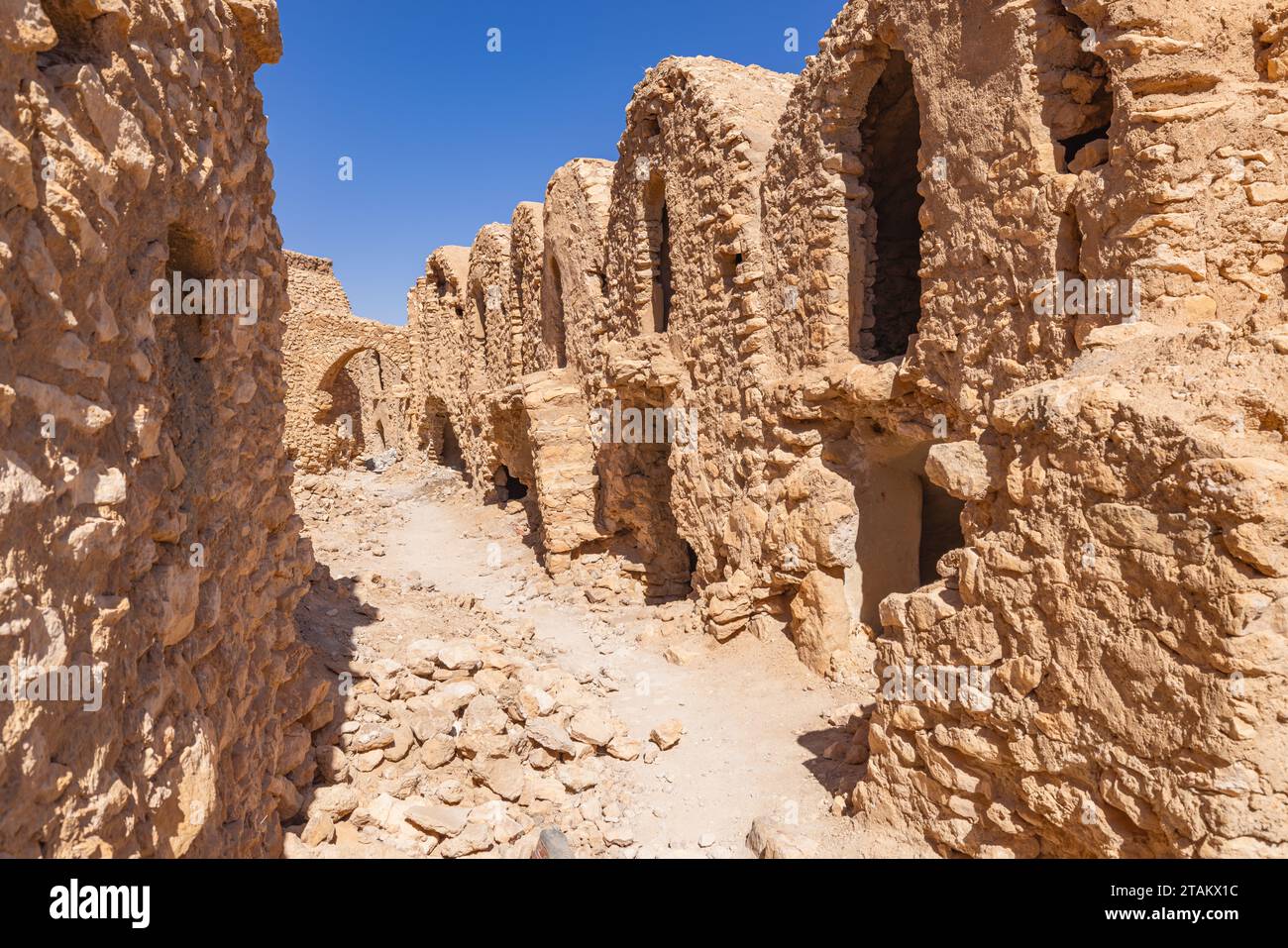 Ksar Ouled Soltane, Tataouine, Tunisia. Ancient fortified Berber ...