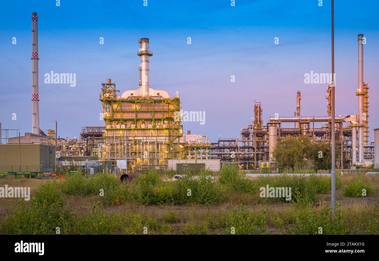 PCK Raffinerie, Schwedt, Landkreis Uckermark, Brandenburg, Deutschland ...