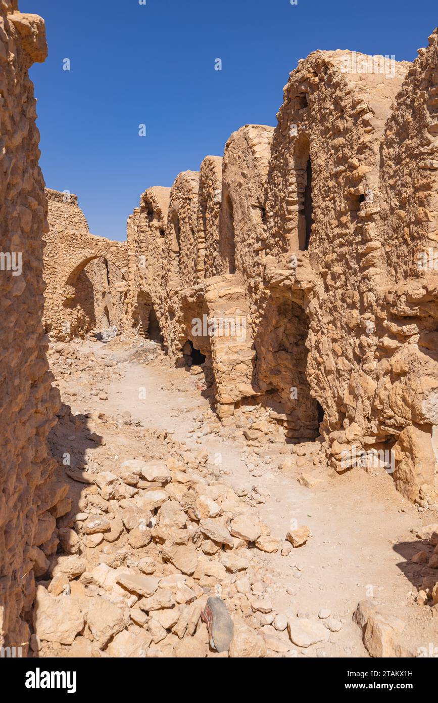 Ksar Ouled Soltane, Tataouine, Tunisia. Ancient fortified Berber ...