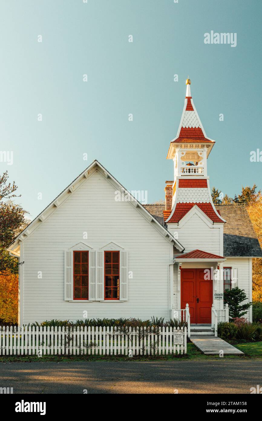 Oysterville church washington hi-res stock photography and images - Alamy