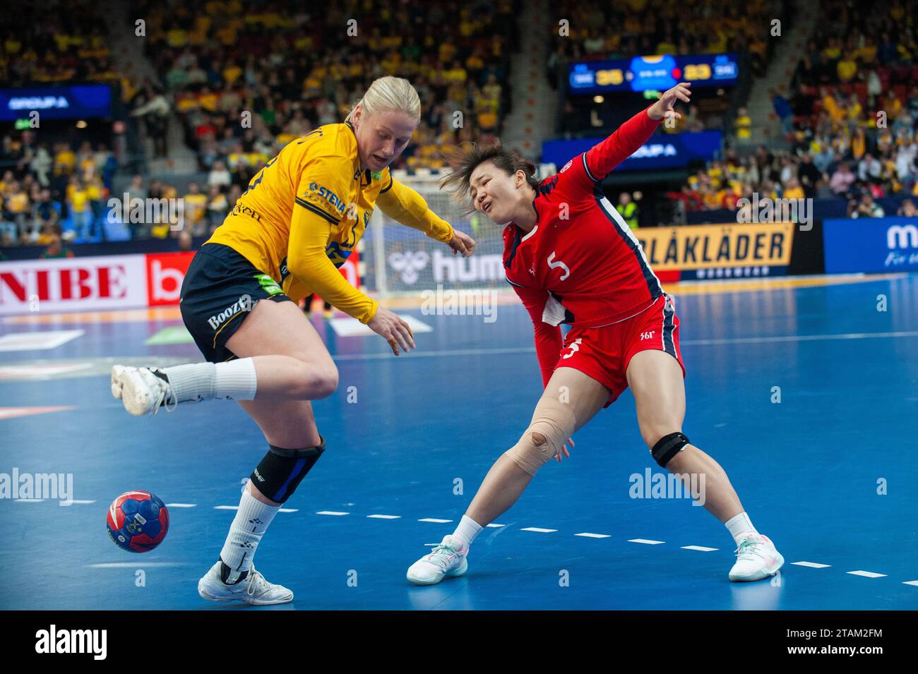 Swedish national womens handball team hi-res stock photography and ...