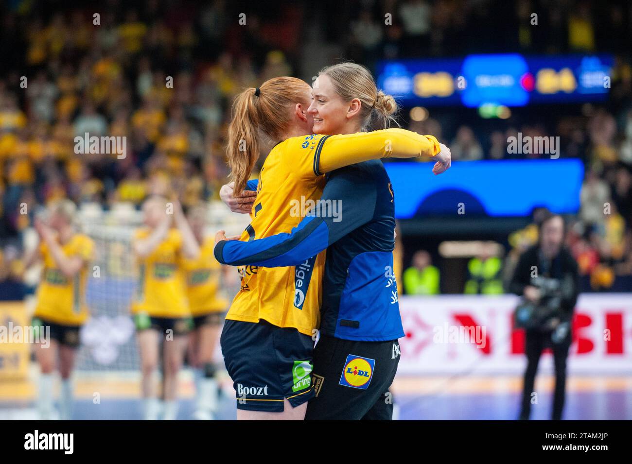 Swedish national womens handball team hi-res stock photography and ...