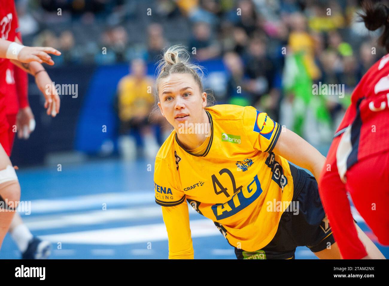 Swedish national womens handball team hi-res stock photography and ...