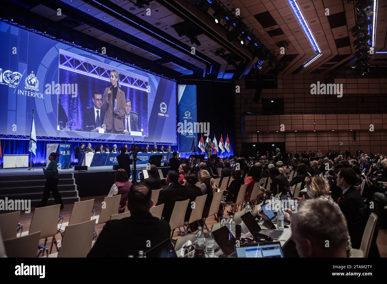 Vienna, Austria, Austria. 1st Dec, 2023. An internal perspective of the ...