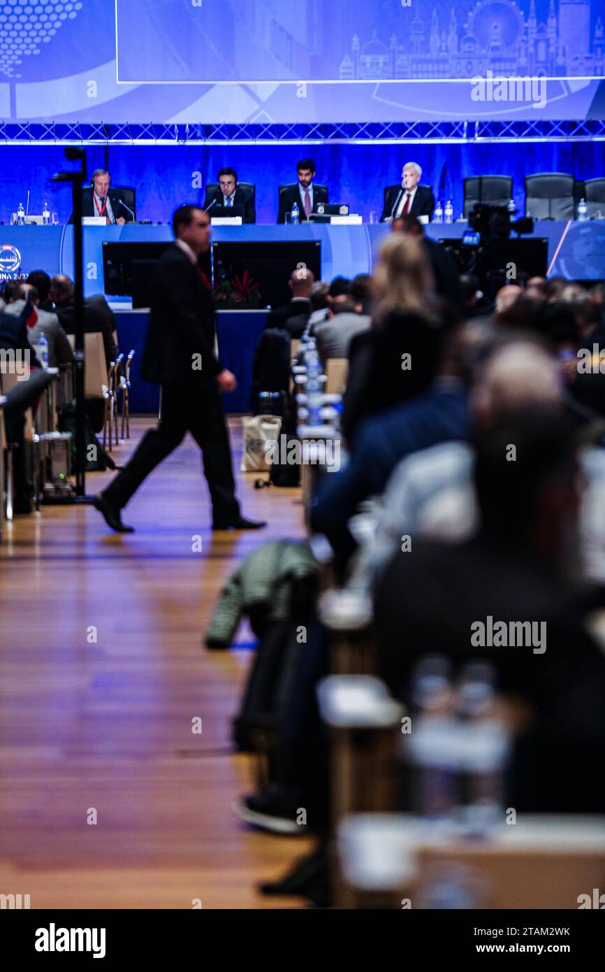 Vienna, Austria, Austria. 1st Dec, 2023. Partial panel of the 91st ...
