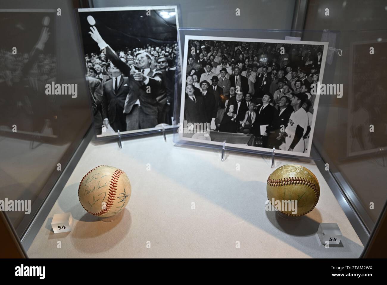 A "President John F. Kennedy and Vice President Lyndon B. Johnson ...