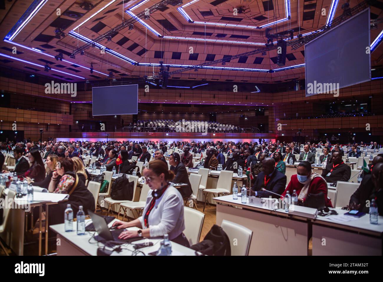 Vienna, Austria, Austria. 1st Dec, 2023. An internal perspective of the ...