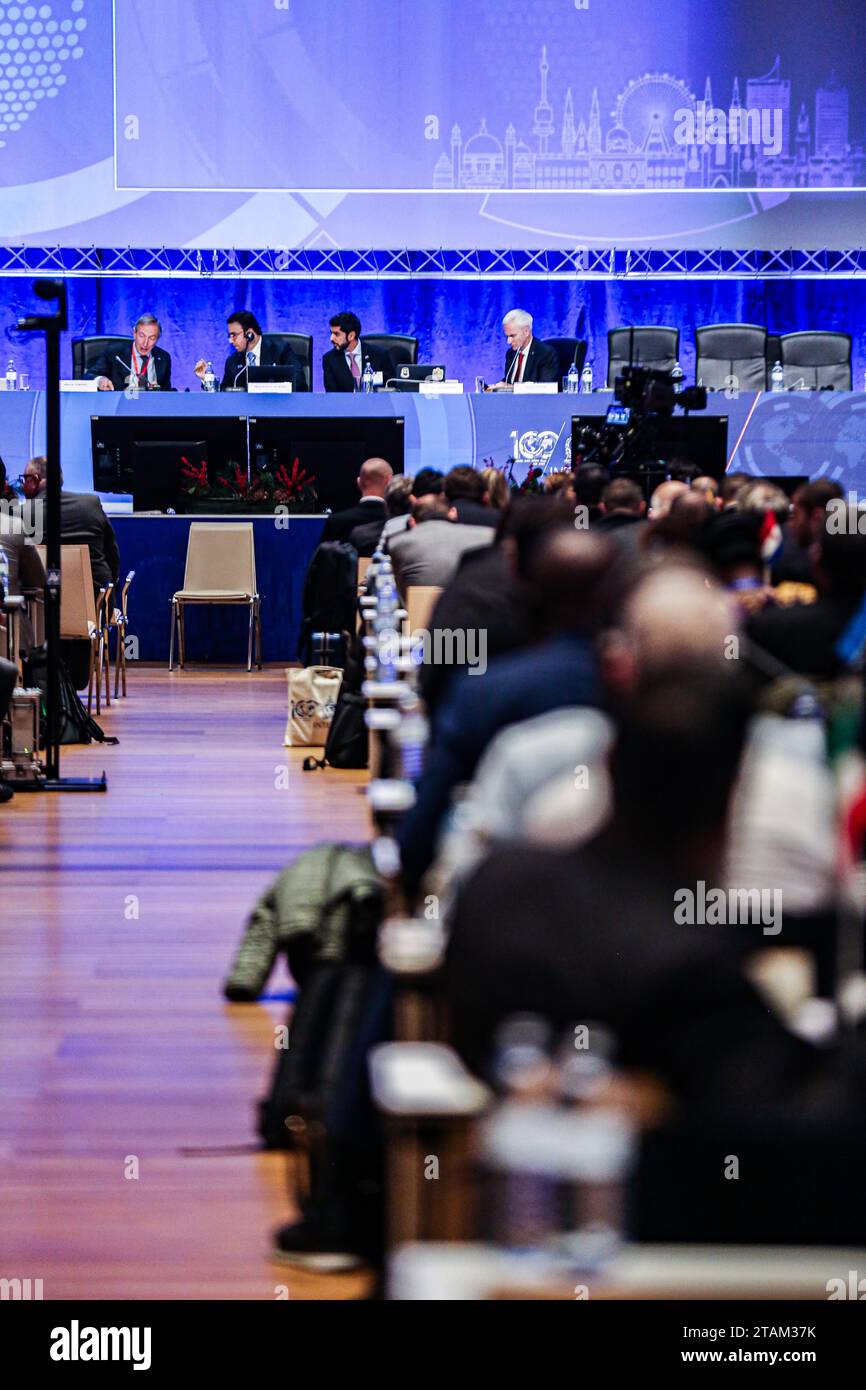 Vienna, Austria, Austria. 1st Dec, 2023. Partial panel of the 91st ...