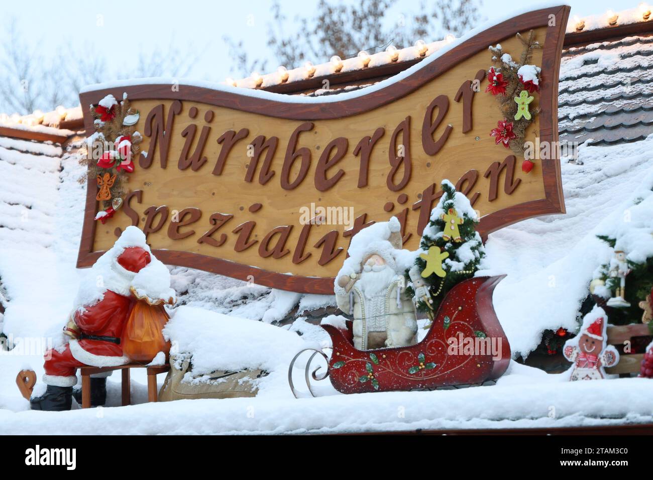 Weihnachtsmarkt Erfurt 01.12.2023, Erfurt, 173.Weihnachtsmarkt auf dem ...