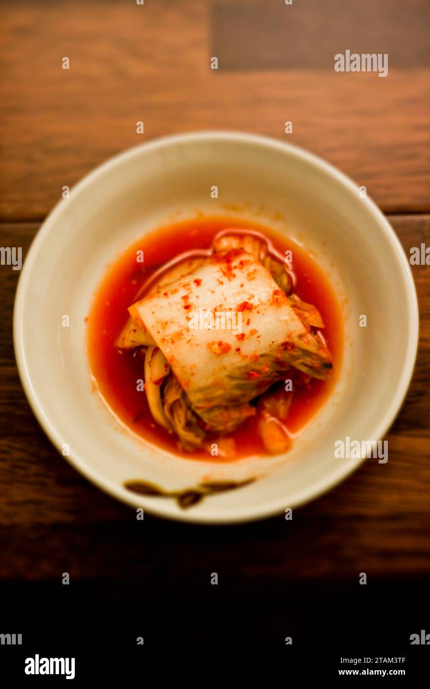 Kim chi at Bong Chu Jjim Dak, a Korean restaurant in Hanoi, Vietnam ...