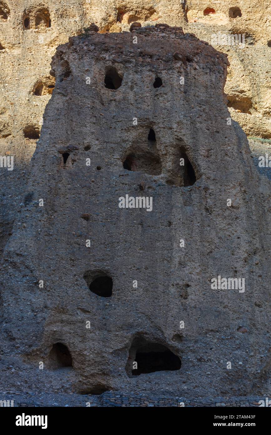Caves in the cliffs were home to humans 3000 years ago - Mustang ...