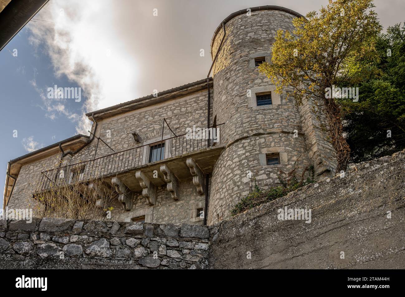 The Angevin Castle was built in the 13th century by the Angevins above ...
