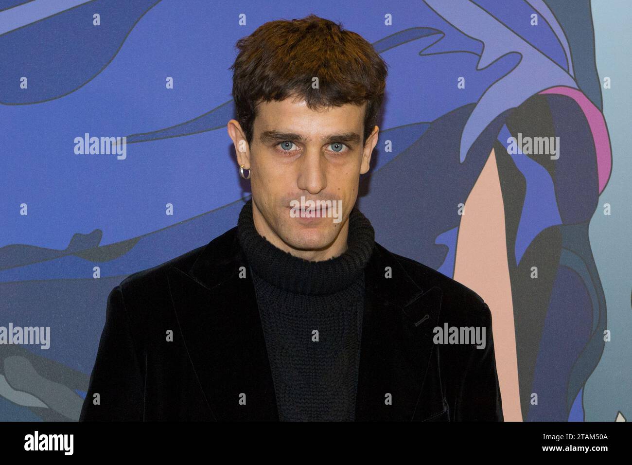 Torino, Italy. 1st Dec, 2023. Actor Alessandro Fella is guest of 2023 ...