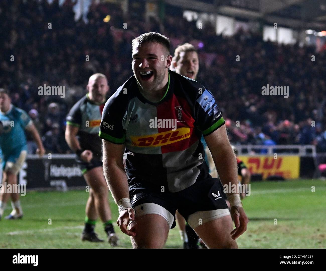 Twickenham, United Kingdom. 01st Dec, 2023. Premiership Rugby ...