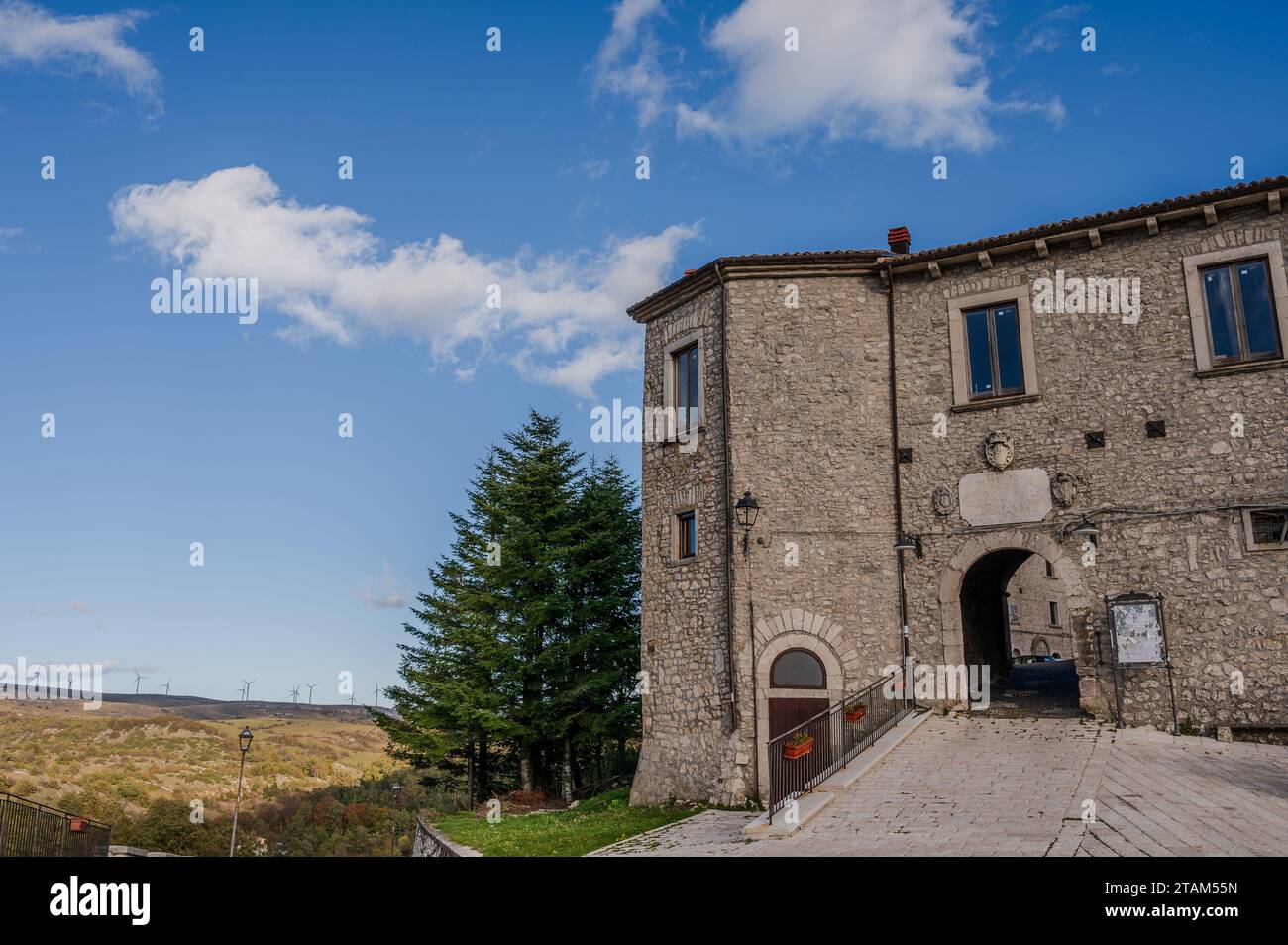 The Angevin Castle was built in the 13th century by the Angevins above ...