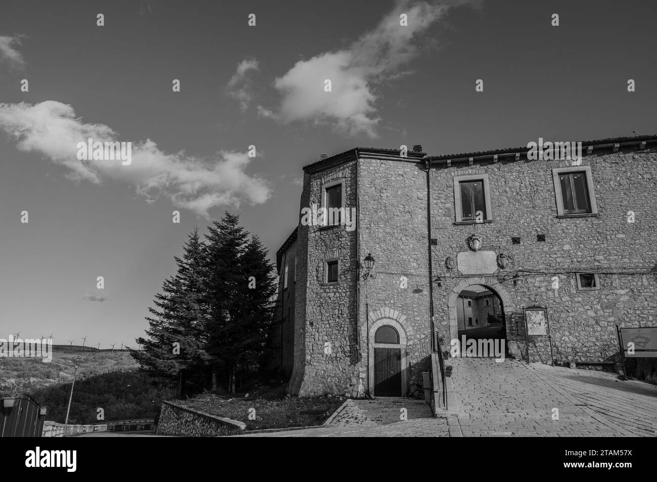 The Angevin Castle was built in the 13th century by the Angevins above ...