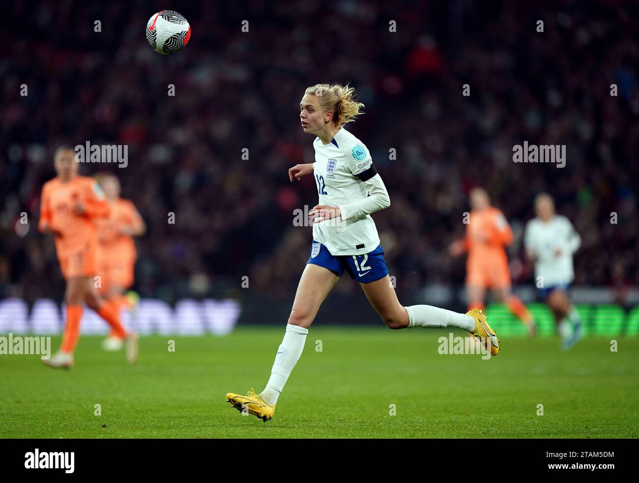 England's Esme Morgan during the UEFA Women's Nations League Group A1 ... England's Esme Morgan during the UEFA Women's Nations League Group A1 ...