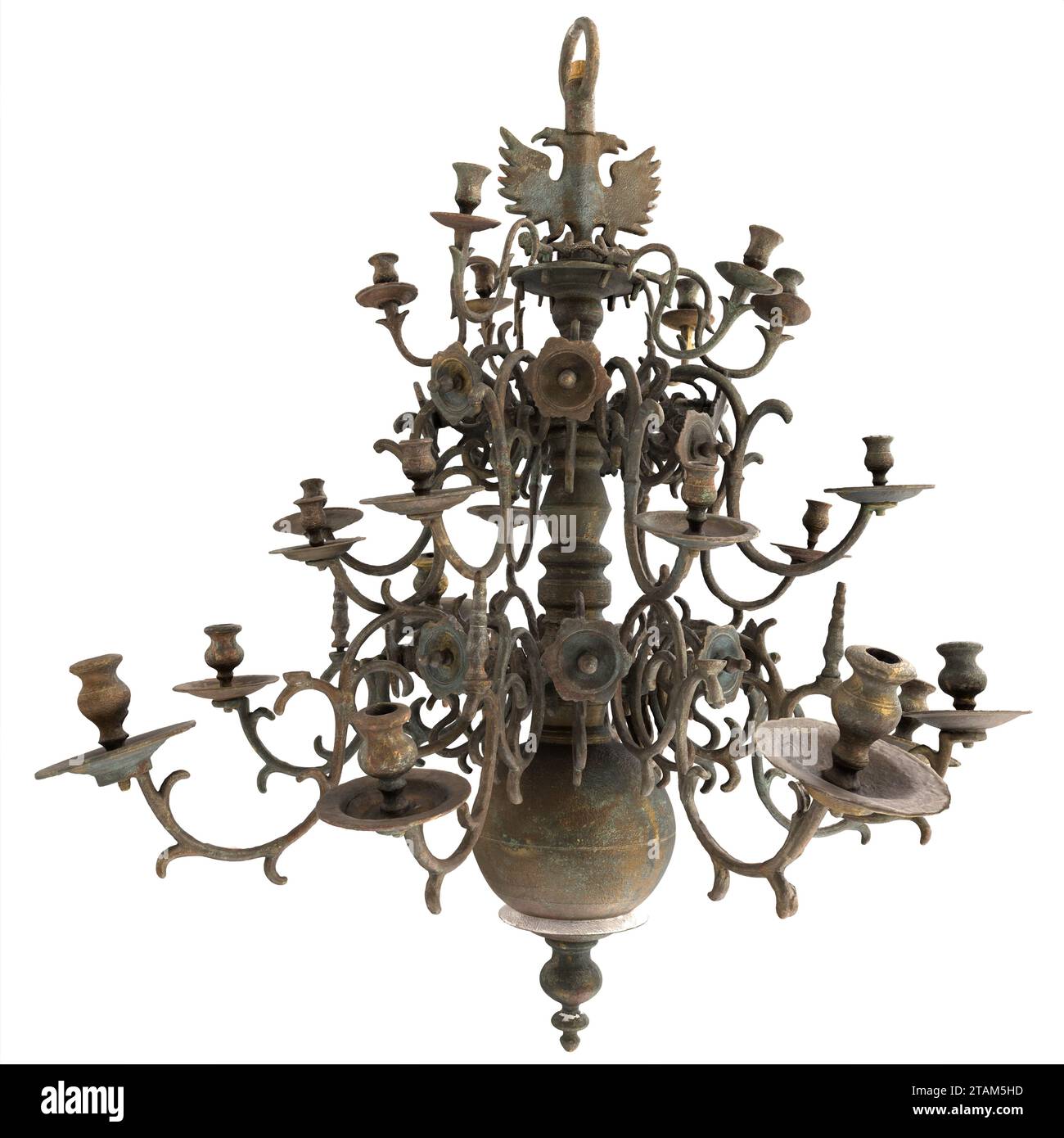 Chandelier ceiling light Cut Out Stock Images & Pictures - Alamy