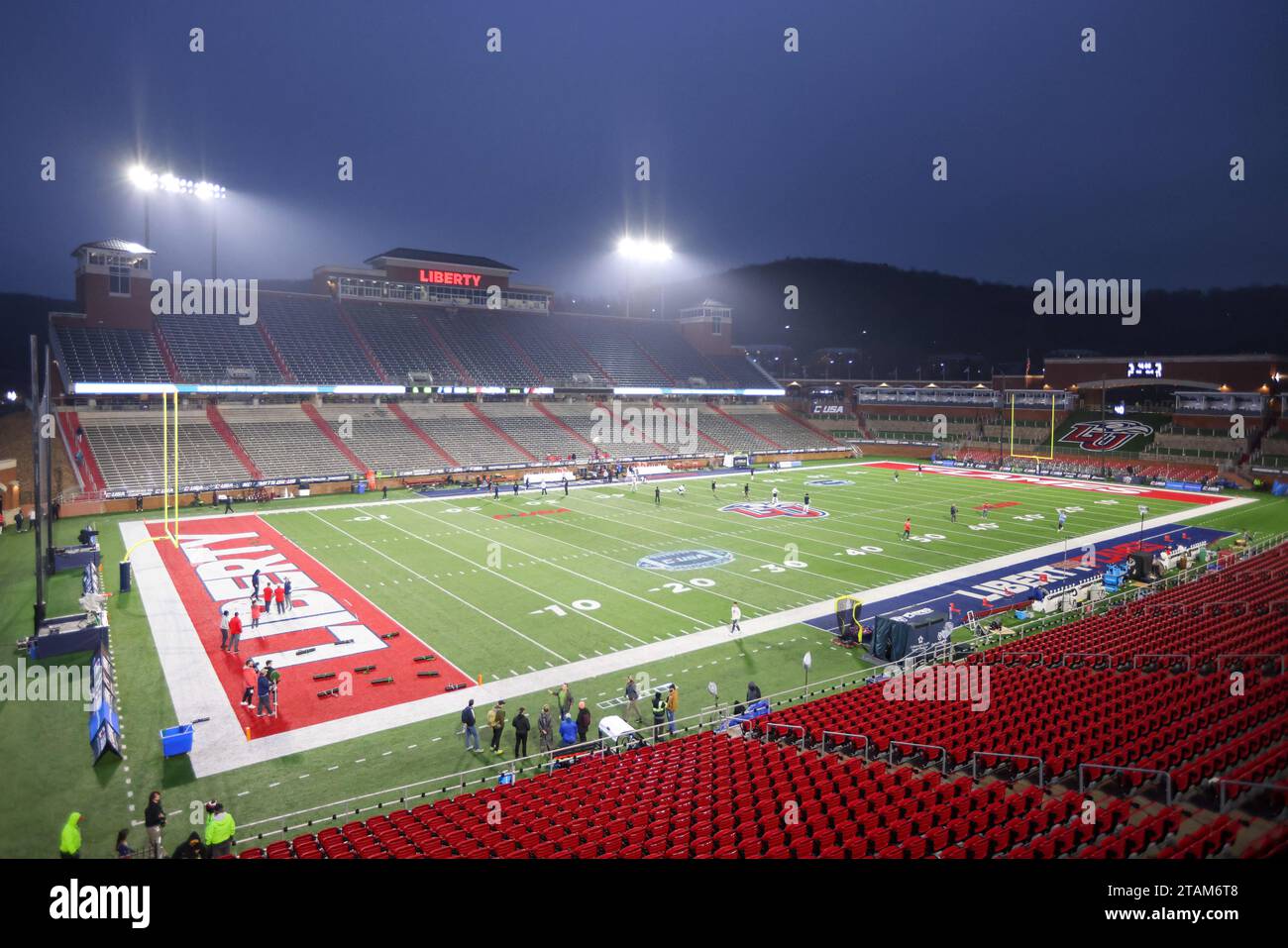 Lynchburg, Virginia, USA. 1st Dec, 2023. Williams Stadium with 2023 ...
