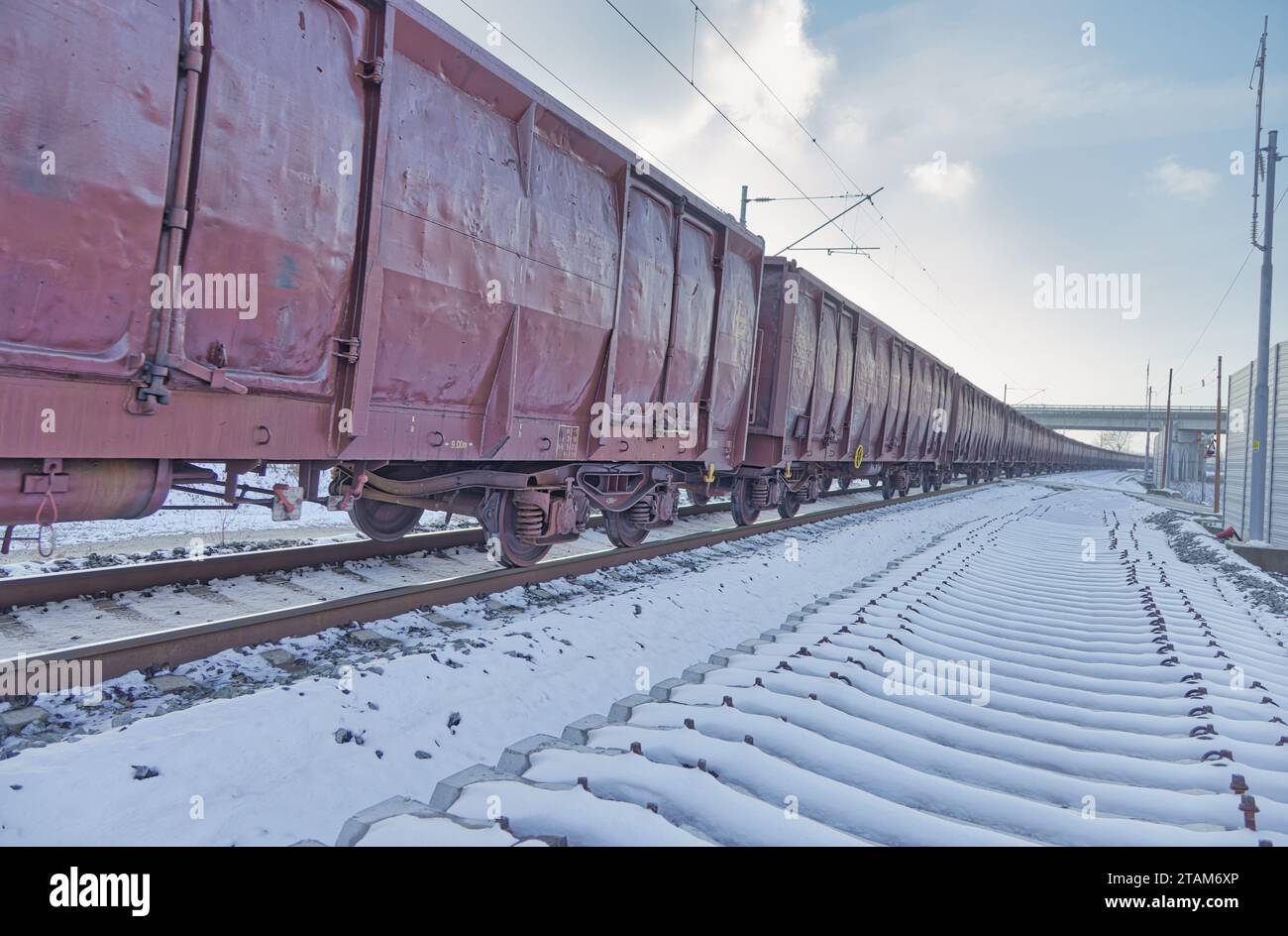 Heavy duty freight train hi-res stock photography and images - Alamy